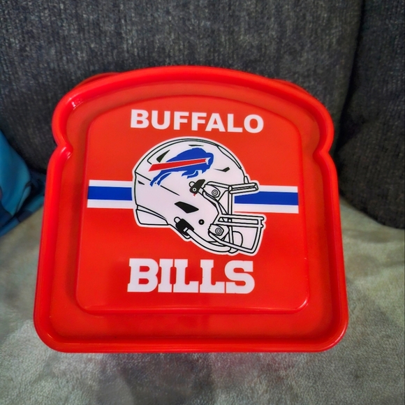 Kitchen | Buffalo Bills Red Sandwich Container | Poshmark